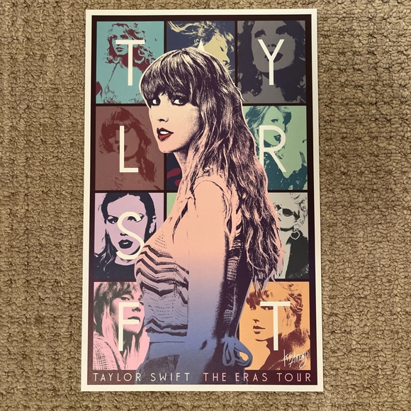 Wall Decor | Taylor Swift The Eras Tour Exclusive Vip Poster | Poshmark